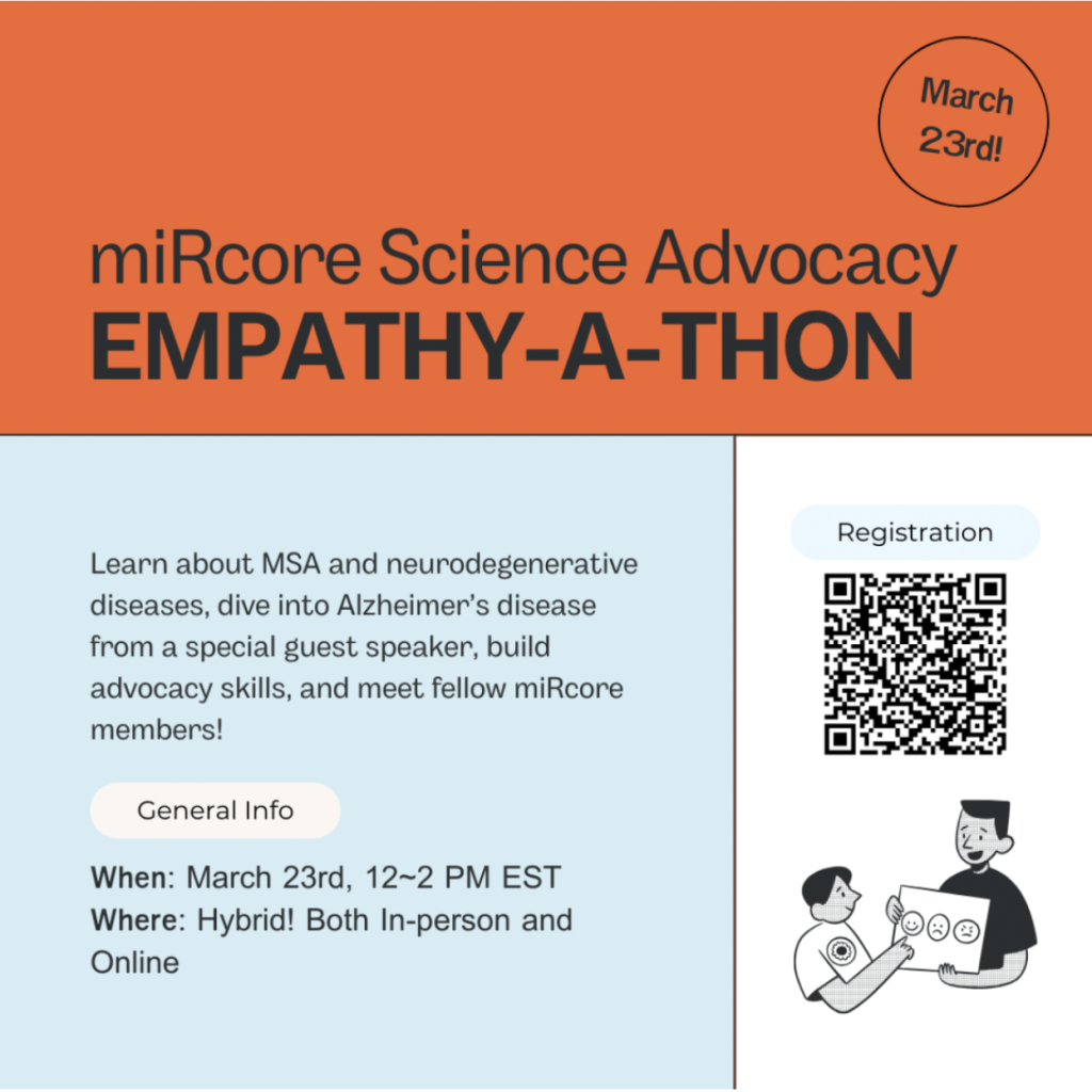 MSA Mini Conference – miRcore